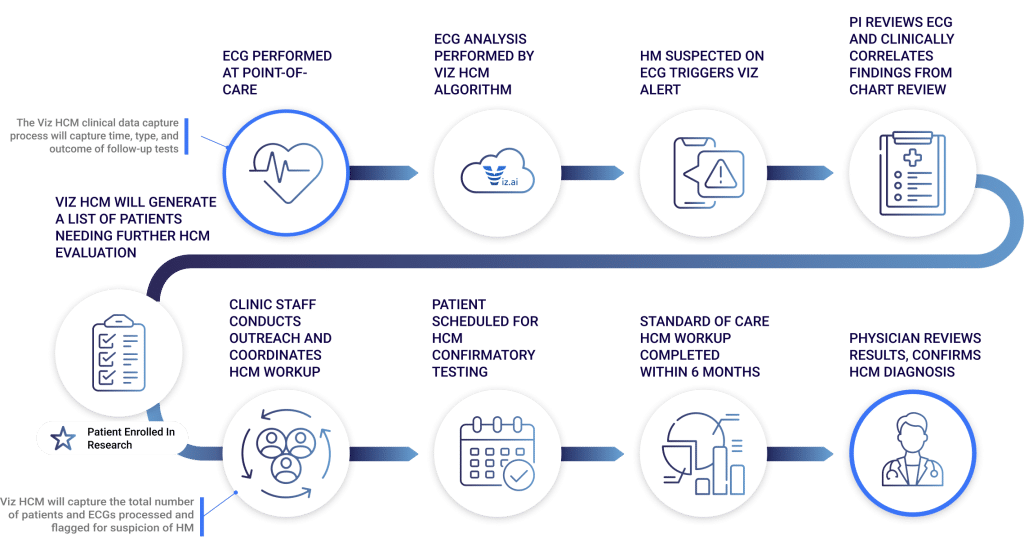 Automated hypertrophic cardiomyopathy analysis using AI