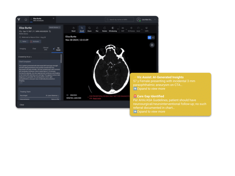 Viz.ai at SNIS 2025 | Discover AI-Powered Neurovascular Solutions