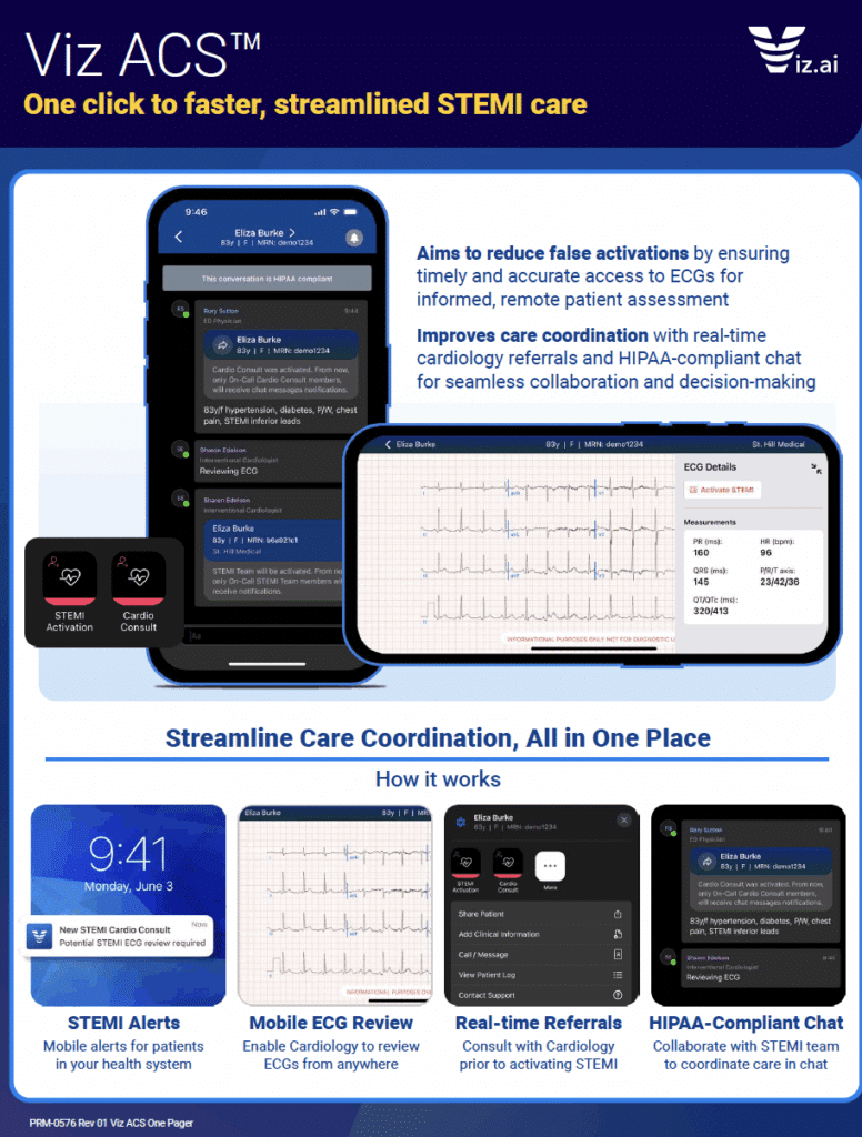 Viz ACS™ One Pager - Viz.ai, the Proven AI-Powered Care Coordination ...